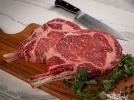 Dry Aged Prime Cowboy Rib Steaks (4 per pack)